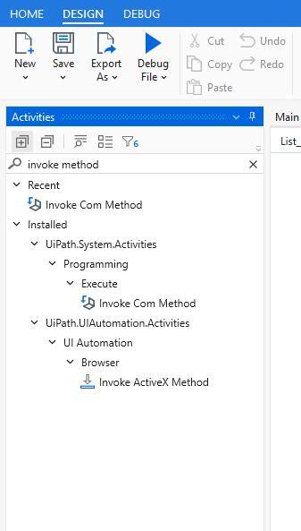 Invoke Code Activity And Remove Collection Errors Activities Uipath