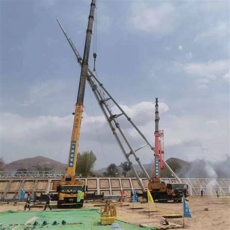 兰临750千伏变电站新建工程构架首吊顺利完成电网甘肃供电