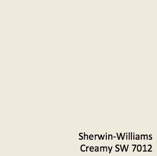 Creamy Sw 7012 White Paint Color Sherwin Williams Sherwin