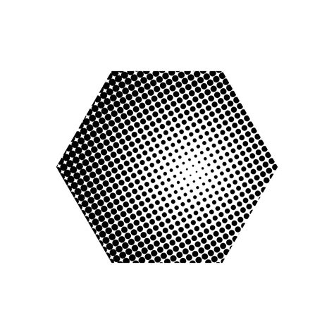 Geometric Halftone Effect Pattern Element Vector Template 32166144