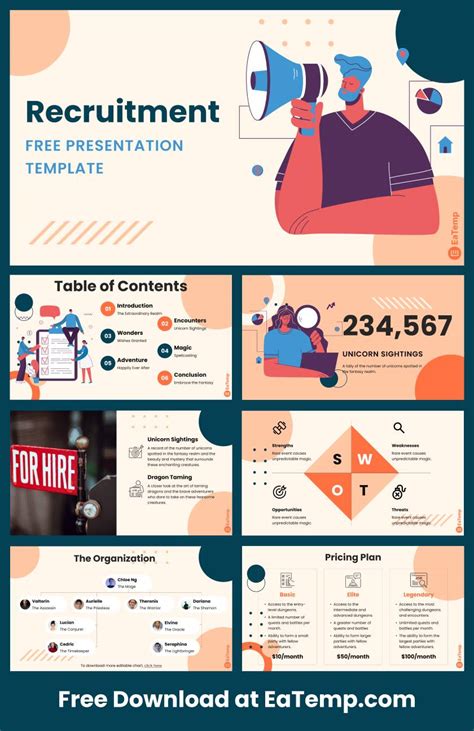 Recruitment Ppt Presentation Template Eatemp