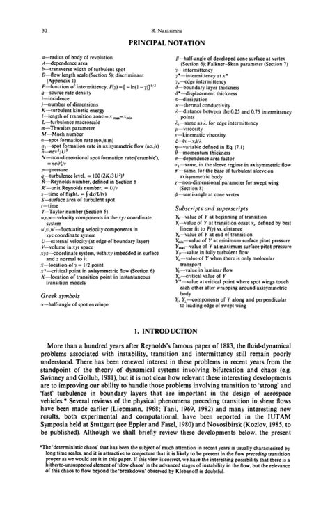 The Laminar Turbulent Transition Zone In The Boundary Layer Pdf