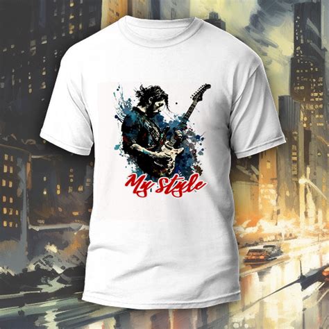 Принт на футболку в стиле 2d Компьютерная графика Мода на