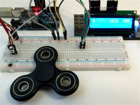 Fidget Spinner Rpm Counter Arduino Powered Spinning Stats