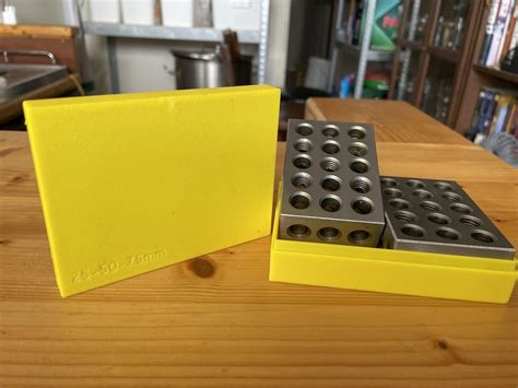 Metric 1 2 3 Block Holder By Grooviee Download Free Stl Model