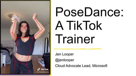 Shift Remote Js Posedance Build A Tiktok Trainer Jennifer Looper Microsoft Pptx