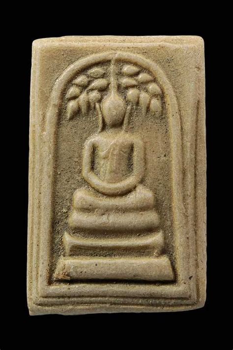 299018 สมเด็จปรกโพธิ์กรอบกระจก ยุคต้น เนื้อน้ำมัน หลวงพ่อกวย วัดโฆสิตาราม จ ชัยนาท สยามวัตถุมงคล