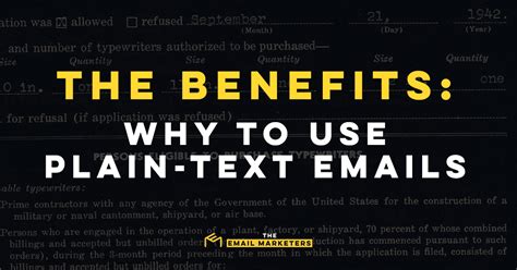 What Is A Plain Text Email The Email Marketers