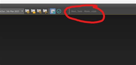 3ds Max 2024 And 2025 Both Shows Missing Scripts Icon Greyed Out