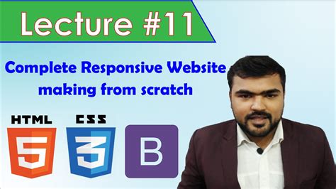 Web And Mobile Hybrid App Dev Class 11 In Urdu And Hindi Responsive Website Making From Scratch