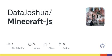 GitHub DataJoshua Minecraft Js