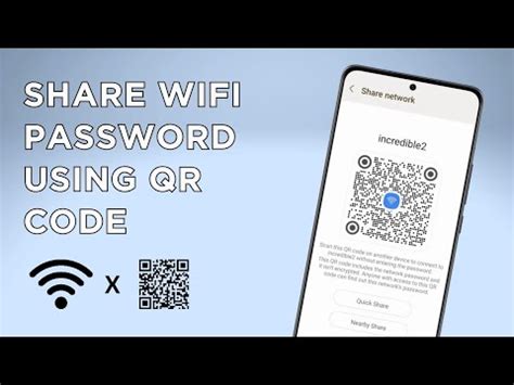 How To Share WiFi Password Using QR Code On Android YouTube