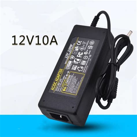 Dc อะแดปเตอร์ Ac 100 240v Converter Adapter Dc 55 X 25mm 12v 10a