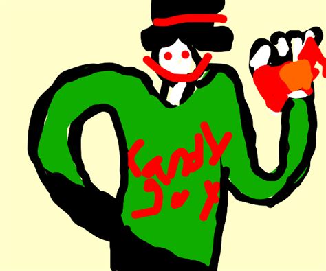 Candy Maker Wearing A Hat Drawception