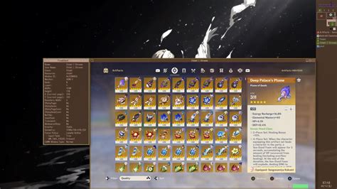 Artifact Editor Redesign · Issue 500 · Frzycgenshin Optimizer · Github