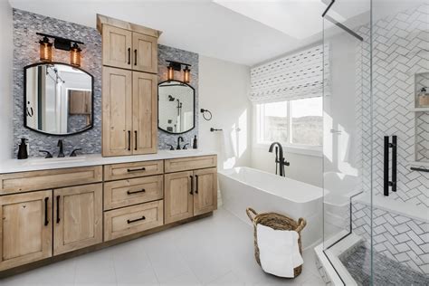 Modern Farmhouse Master Bathroom Design 13 Farmhouse Bathroom Ideas