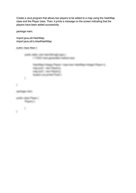 SOLUTION How To Use Map In Java Studypool SOLUTION How To Use Map In Java Studypool
