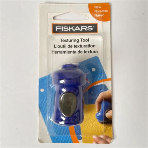 Fiskars Texturing Tool Pivoting Head 12 5777 Reduces Finger Strain