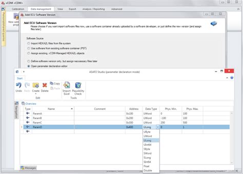 Vcdm Professional Calibration Data Management Vector