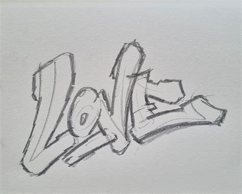 How To Create A Graffiti Sketch In Steps Asko Art