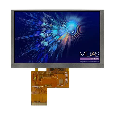 MDT0500D6IH LVDS Midas Components