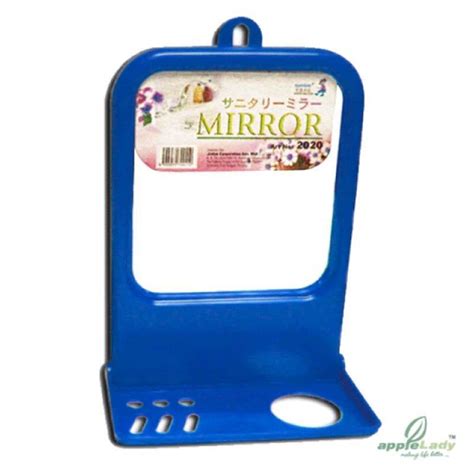 Plastic Wall Mirror Toilet Morror Bathroom Mirror Cermin Tandas Shopee Malaysia