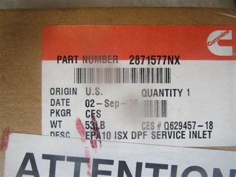 Cummins Isx Dpf Assembly For Sale Crandall Tx 2871577nx