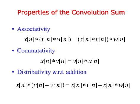 PPT Chapter 3 Convolution Representation PowerPoint Presentation