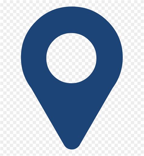Location Blue Pin Google Maps Clipart 1720176 PinClipart