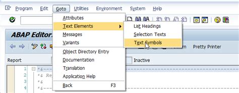 messages sap abap