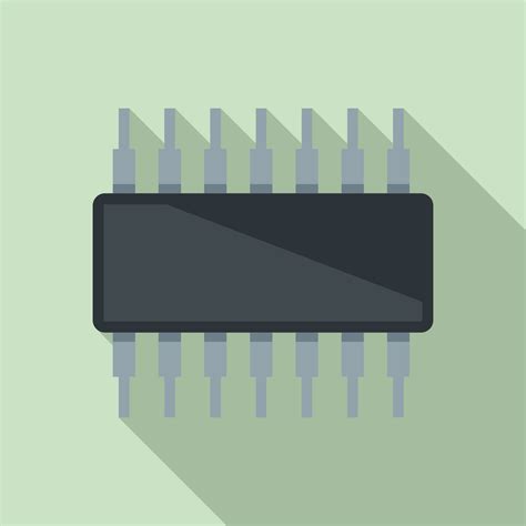 Phone Transistor Icon Flat Style 14545395 Vector Art At Vecteezy