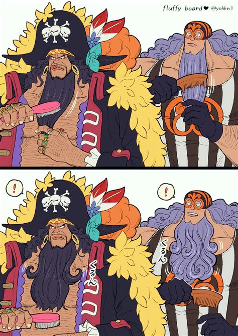 Marshall D Teach And Jesus Burgess One Piece Drawn By Youkan Tako