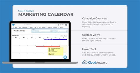free marketing calendar app for salesforce cloudanswers posted on the