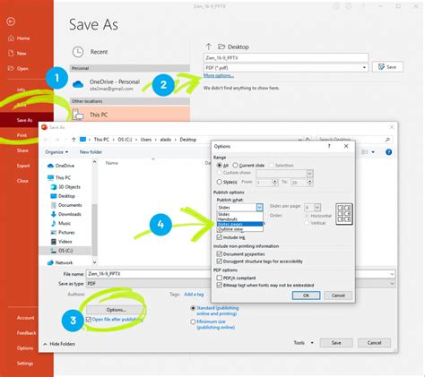How To Save PowerPoint As PDF File HiSlide Io