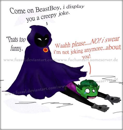 Raven Come On Beastboy By Fusssl On Deviantart