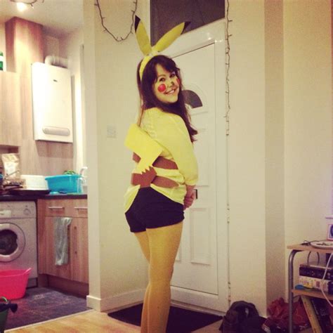 Diy Pikachu Costume Pikachu Costume Fancy Dress Fashion