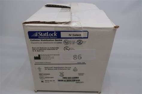 New Bard Statlock Stabilization Device With Extension Set Statlock Stabilization Device With