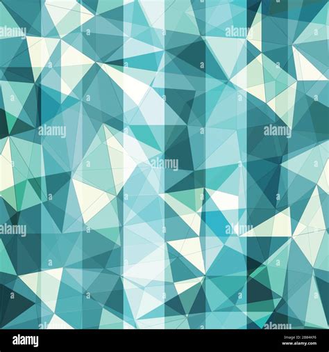 Blue Triangle Seamless Pattern Stock Vector Image Art Alamy