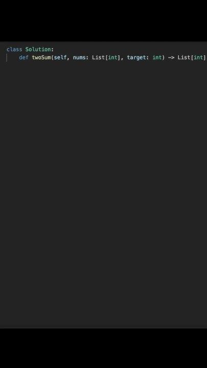 Leet Code 1 Two Sum Programming Python Youtube