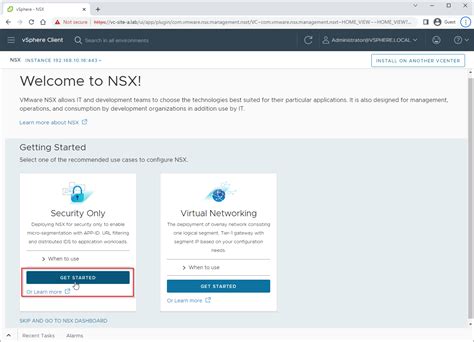 Nsx Vcenter Plug In Deployment Security Only Configuration Polar Clouds