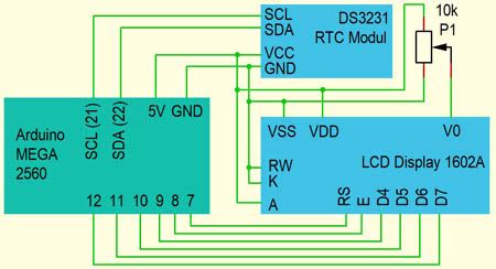 Datum Anzeige Mit Arduino