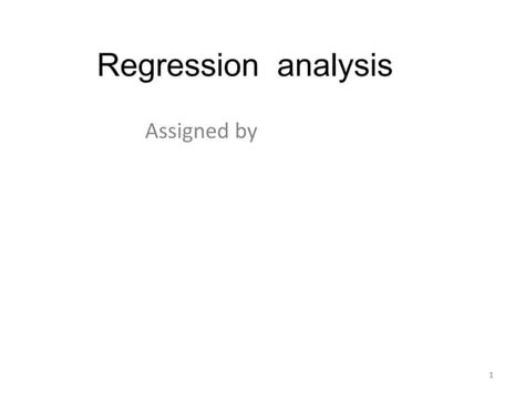 Regression Analysispptx