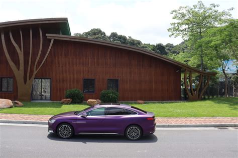 比亚迪汉 EV 超哑黑比诺紫 Meisent Film 改色膜官网