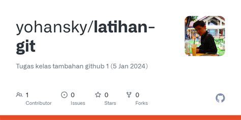 Github Yohanskylatihan Git Tugas Kelas Tambahan Github 1 5 Jan 2024