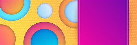 다이나믹 서클 셰이프 그라데이션 블루 옐로우 퍼플 컬러풀 추상디자인 배너 0명에 대한 스톡 벡터 아트 및 기타 이미지 0명 개념 개념과 주제 Istock