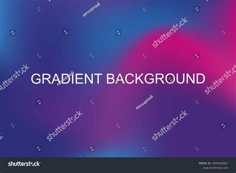 Lanscape Background Wave Design Template Stock Vector Royalty Free