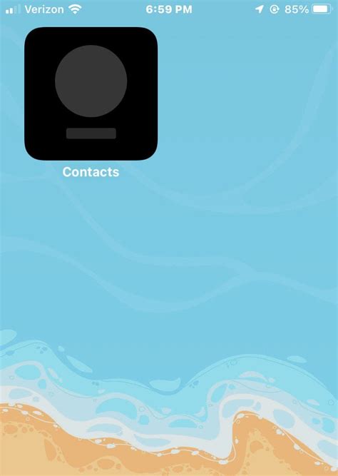 Iphone Se2020 Ios15 Beat 2 Contacts Widget Brocken Riosbeta