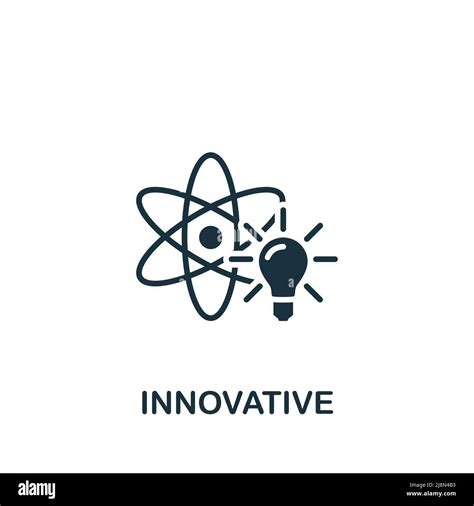 Innovative Icon Monochrome Simple Industry 4 0 Icon For Templates Web Design And Infographics