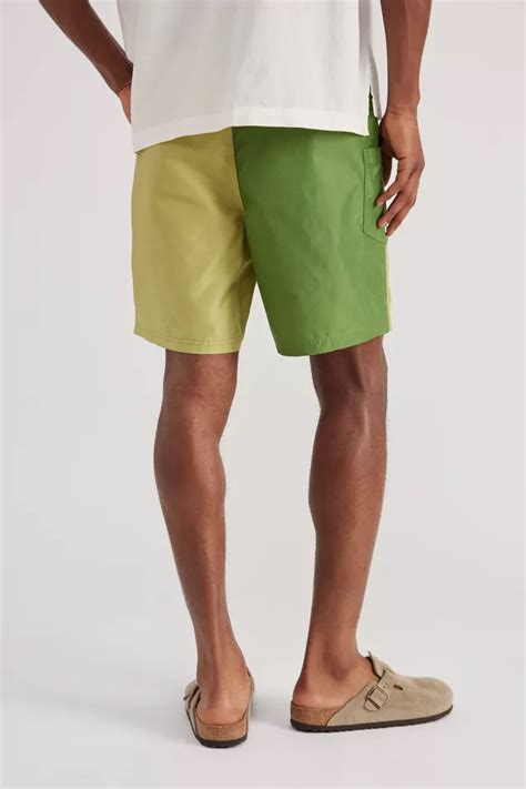 Bdg Colorblocked Swim Short Urban Outfitters