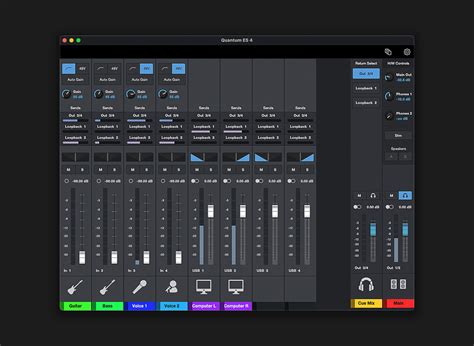 quantum es 4 usb c audio interface presonus